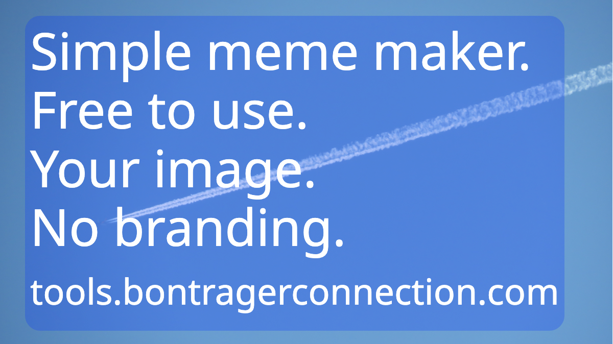 Free Simple Meme Maker